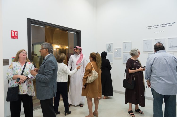 ُDr. Ala Bashir SOLO EXHIBITION “SALIENT TIMES” at Katara Art Center ...