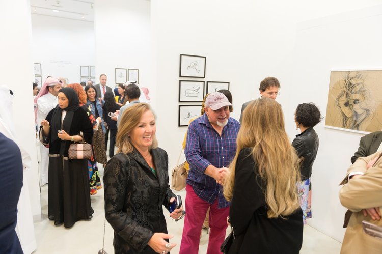 ُDr. Ala Bashir SOLO EXHIBITION “SALIENT TIMES” at Katara Art Center ...